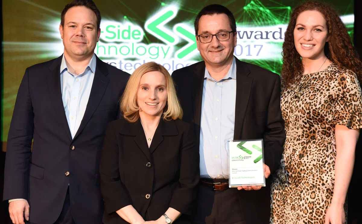 Sell-Side Technology Awards 2017: Best Sell-Side Trading Communication System—Cloud9 ...